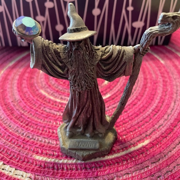 Accents | Wizard Of Oz Merlin Pewter Statue | Poshmark